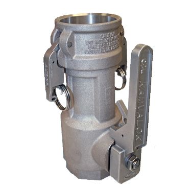 OPW 1773DE-SS20, Kamvalok Coupler, 2" FNPT, Aluminum, Fluorocarbon, Gr ...