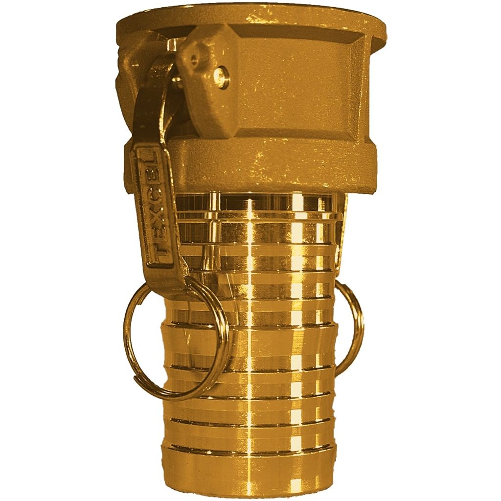Texcel 1.0-C-BRASS-SP, Type C Coupler, 1", Brass SKU: 1.0-C-BRASS-SP ...